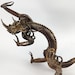 Vintage Japanese Bronze Qiulong 虬龙 虯龍 Qilong Dragon Okimono Sculpture ...