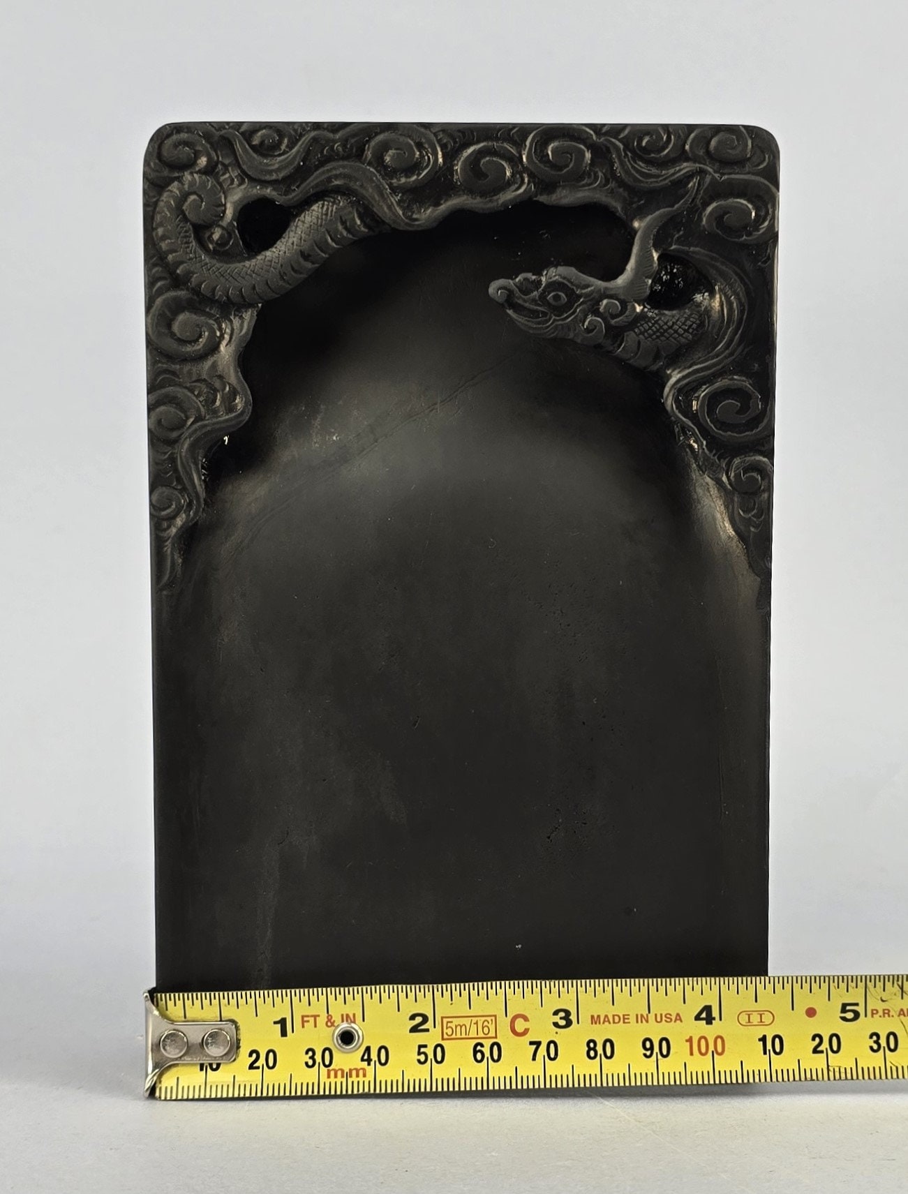 Vintage Japan Japanese Slate Inkstone Ink Stone Nachiguro Kylin Qilin ...