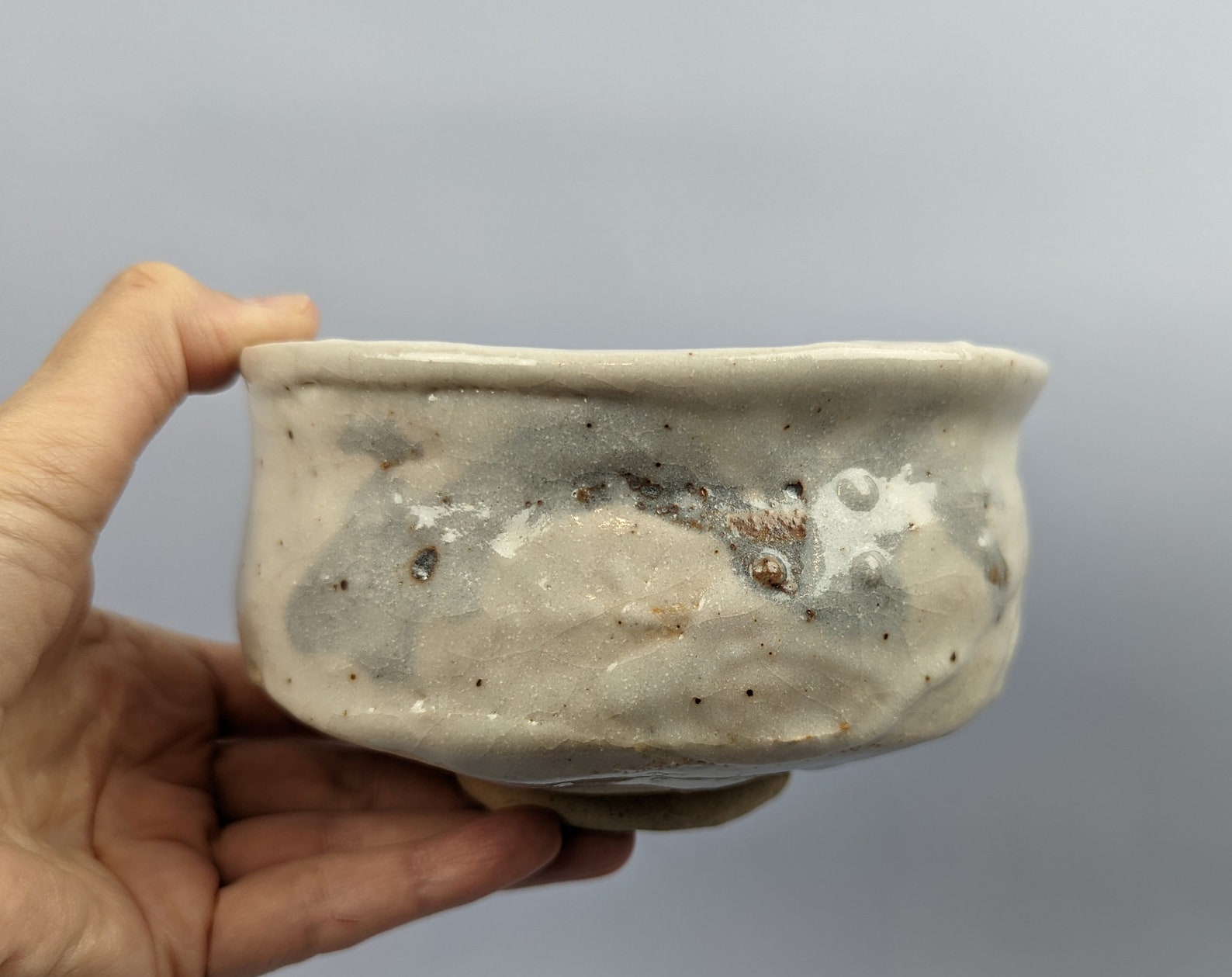 Large Refined Vintage Japanese Shino Yaki Shino Ware Chawan - Etsy