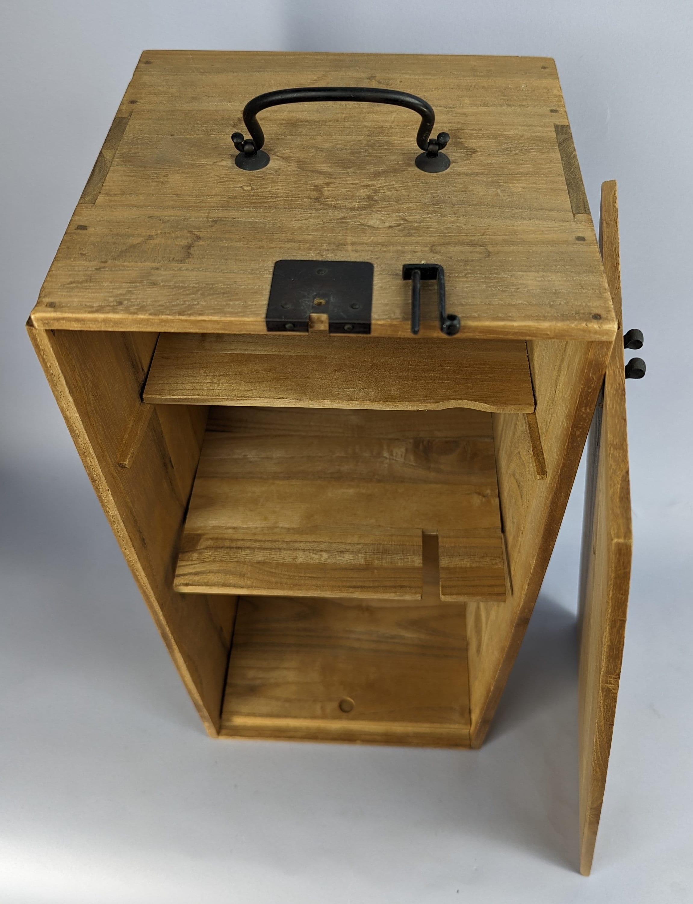 Vintage Tall Storage Transport Box Chabako Sotobako Chanoyu Chado Rikyu ...