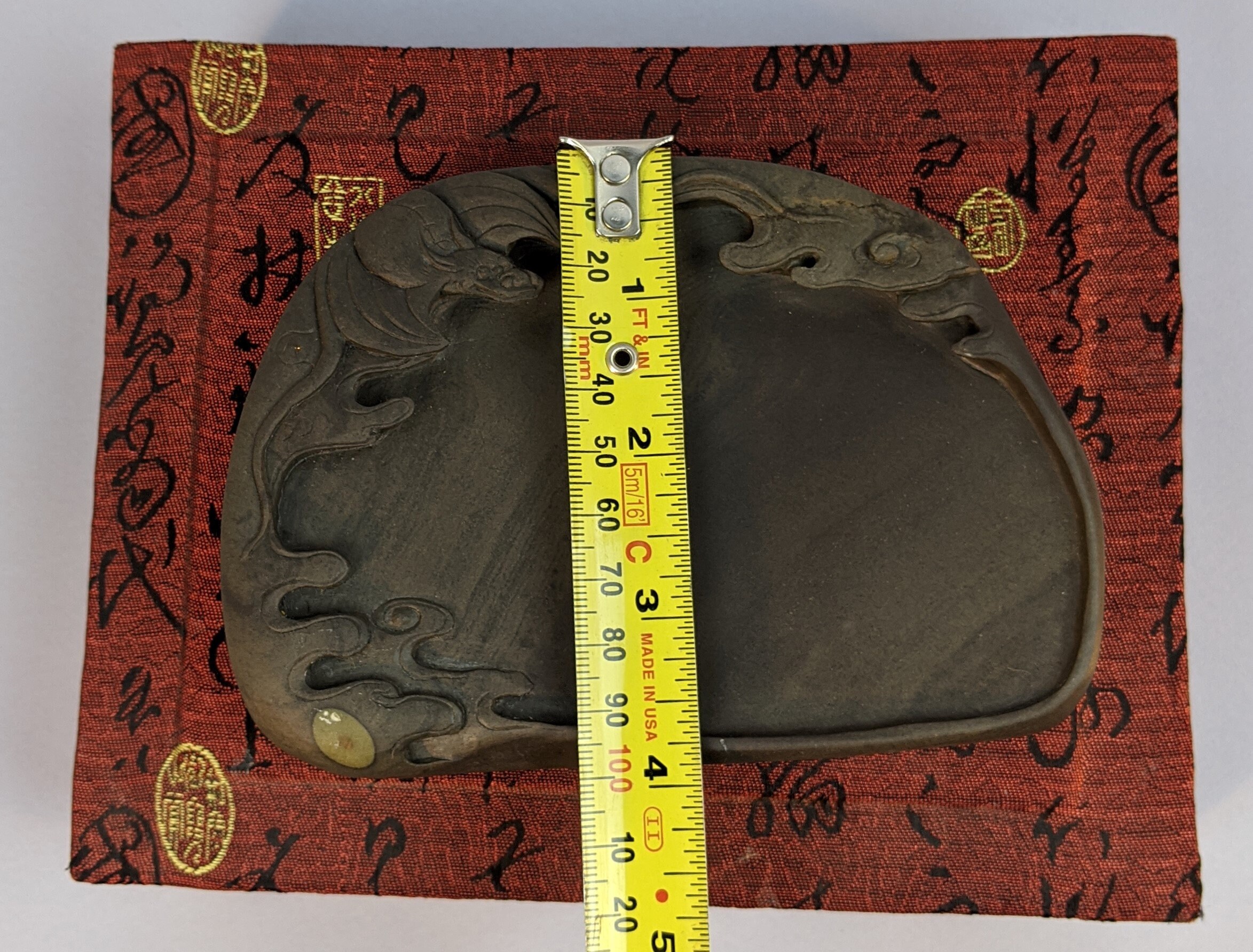 Small Vintage Chinese Carved Duan Yan Yi Duanzhou Inkstone Ink - Etsy