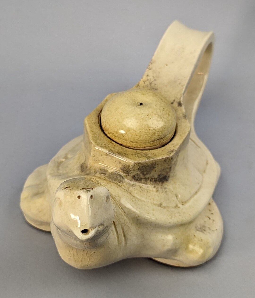 Beautiful Antique Taisho or Showa Japanese Japan Ceramic Turtle ...