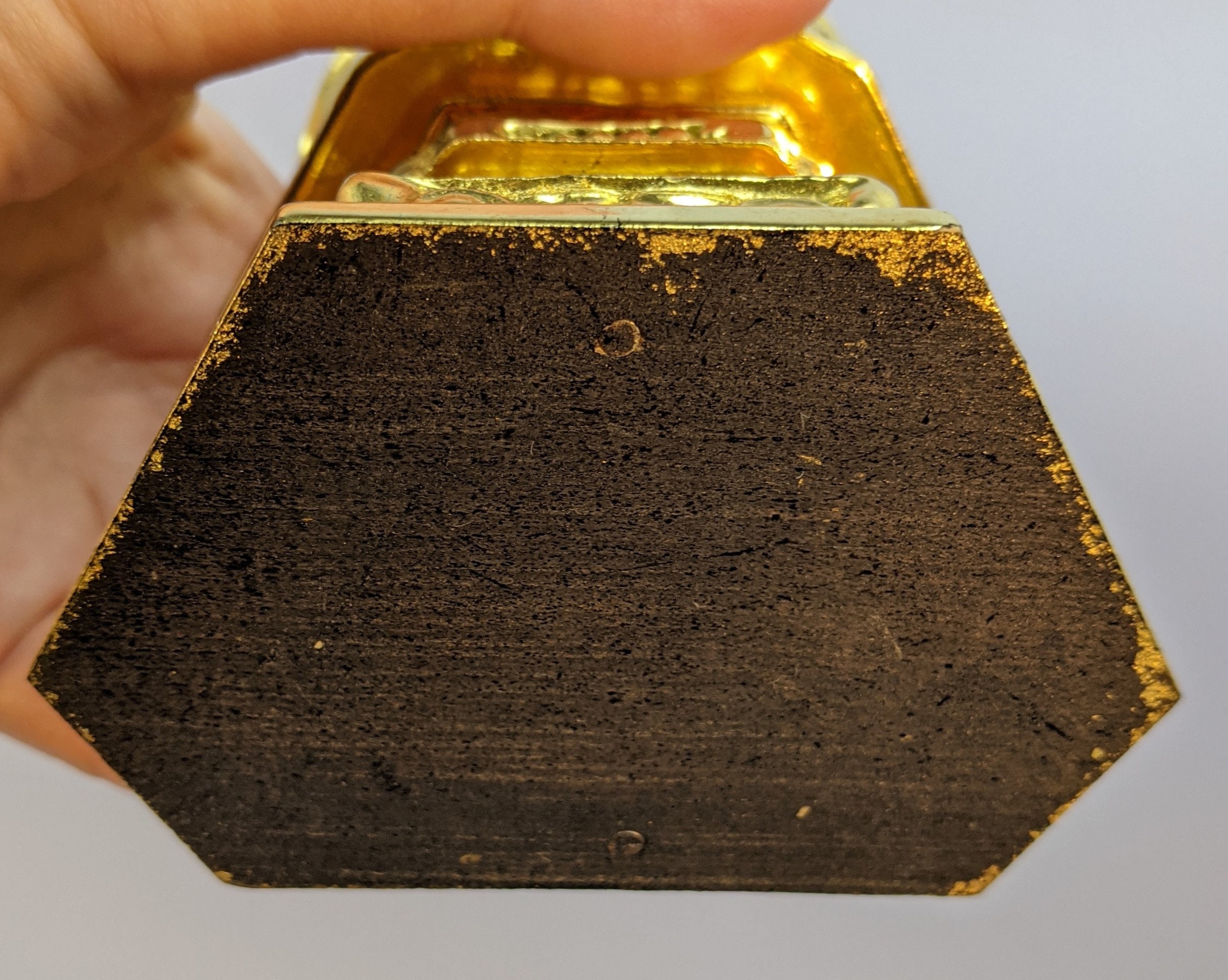 Wonderful Vintage Japanese Gold Gilt Lacquered Wood Bodhisattva ...