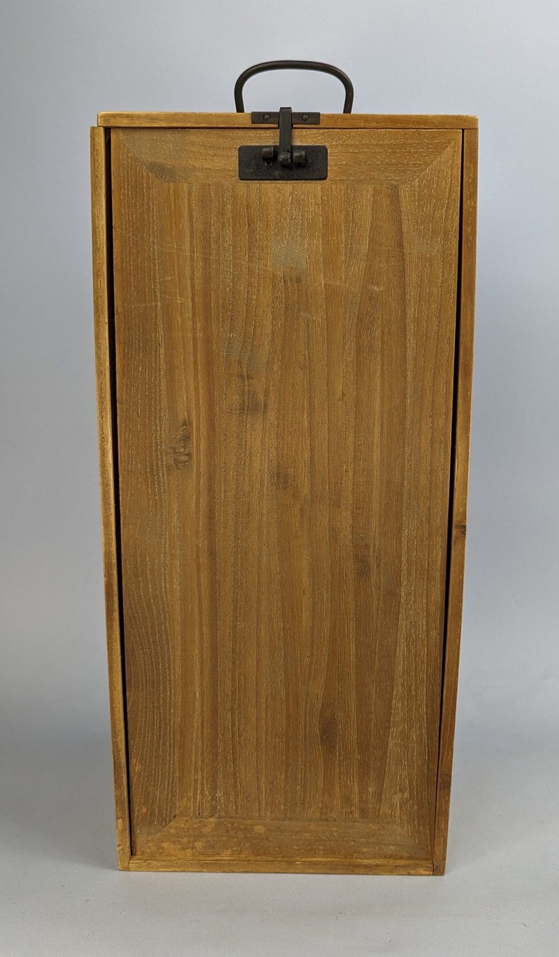 Vintage Tall Storage Transport Box Chabako Sotobako Chanoyu Chado Rikyu ...