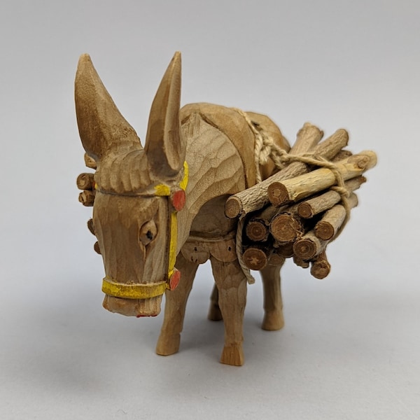 Carved Wood Mule - Etsy