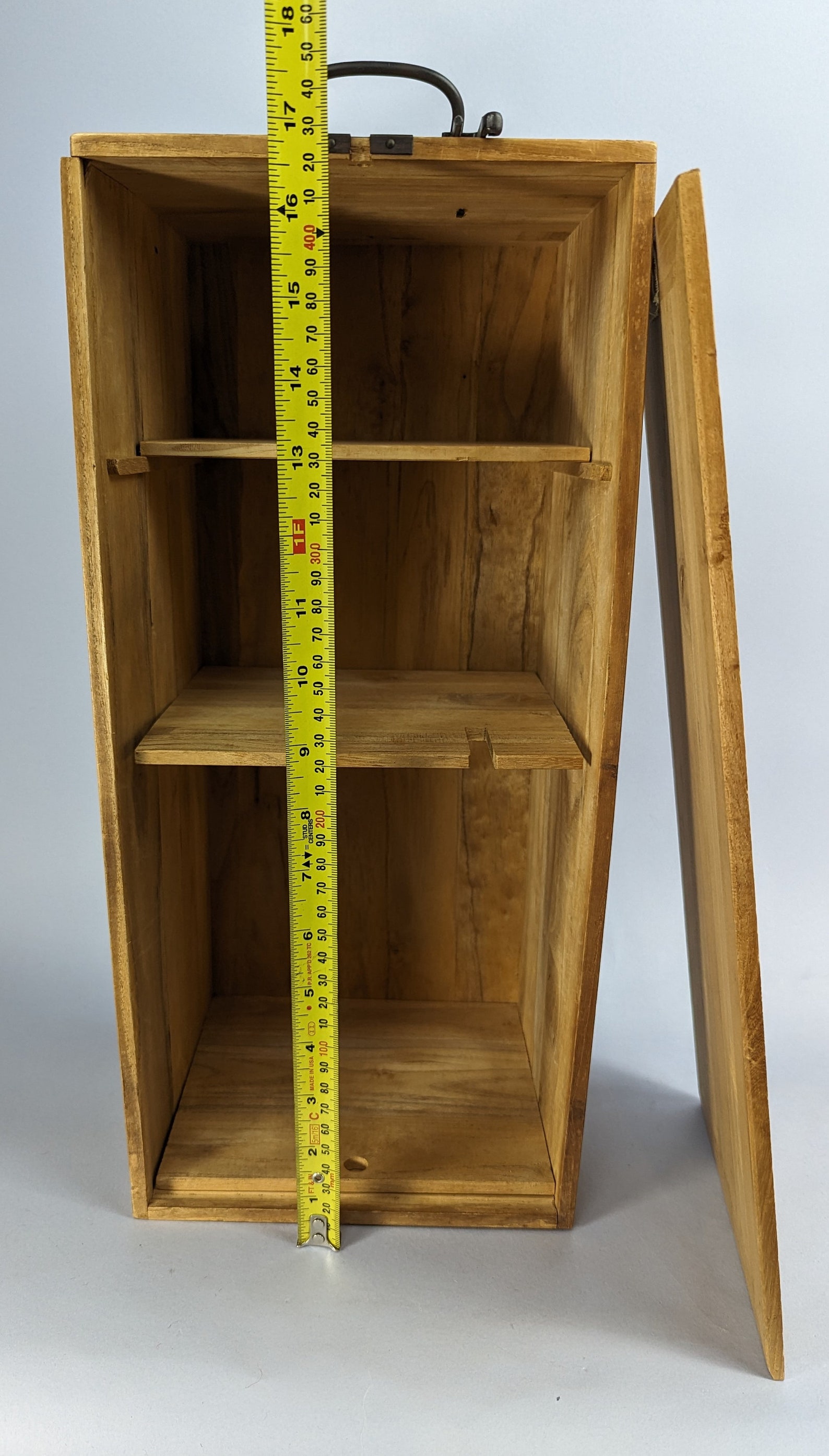Vintage Tall Storage Transport Box Chabako Sotobako Chanoyu Chado Rikyu ...