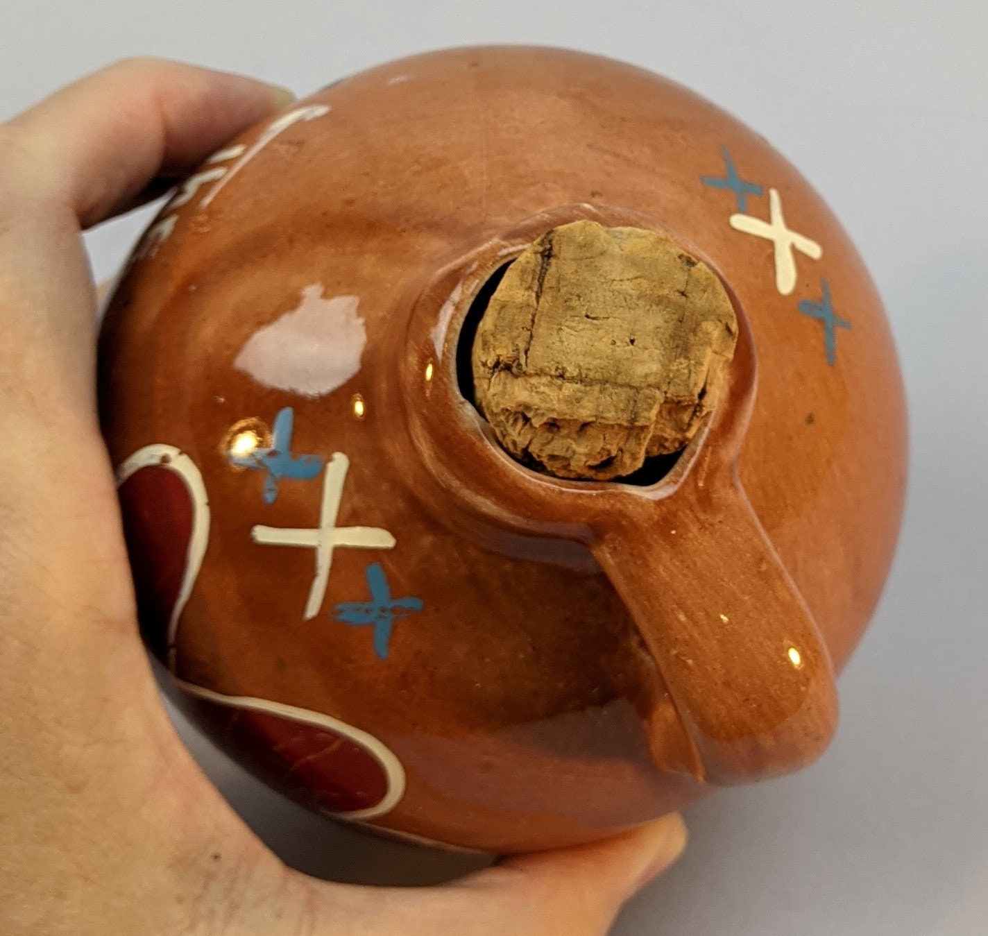 Funny Hillbilly Pottery Moonshine Jug With Cork, the Ozarks Little ...