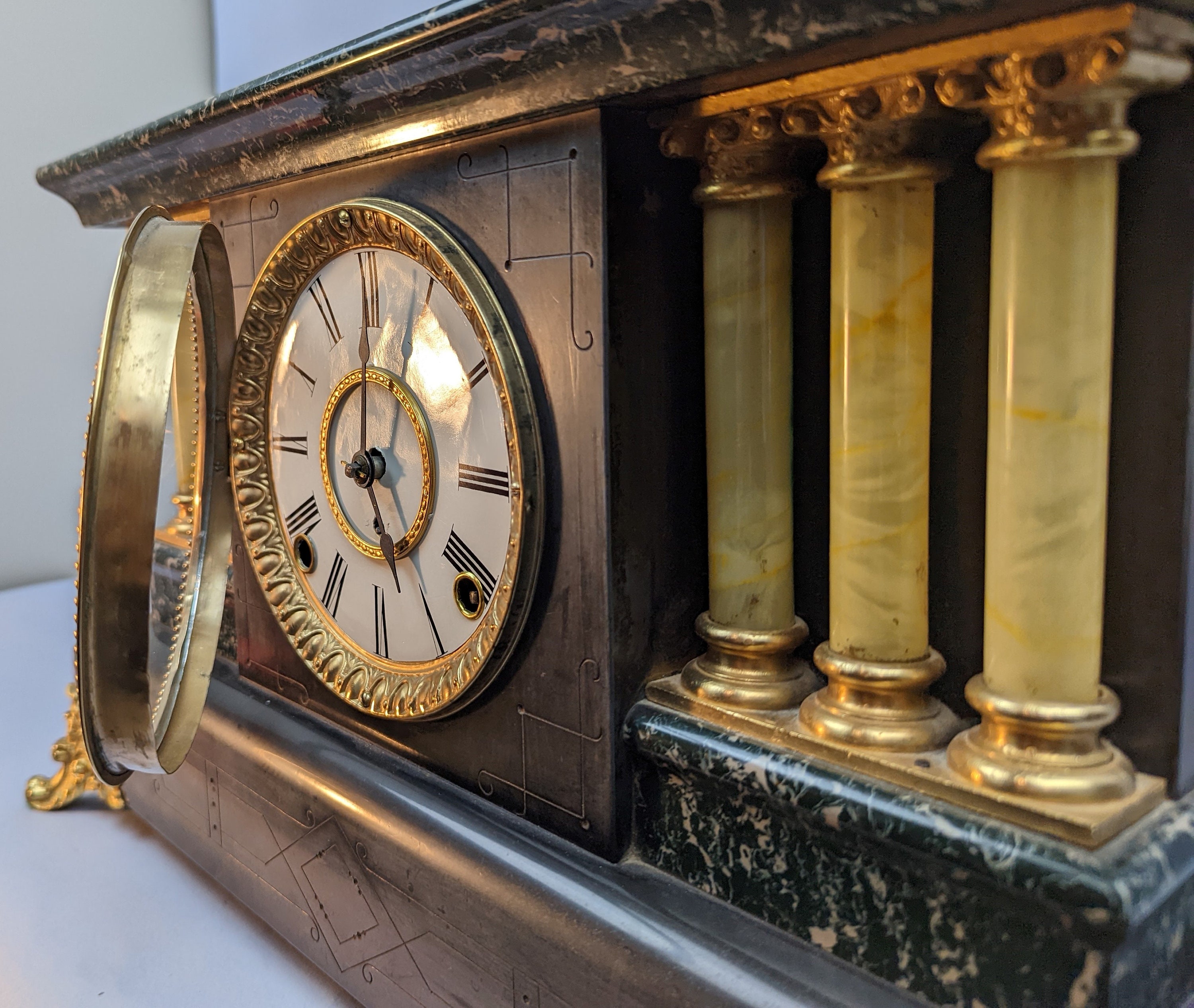 LOCAL PICKUP ONLY Seth Thomas Antique Victorian Edwardian Adamantine ...