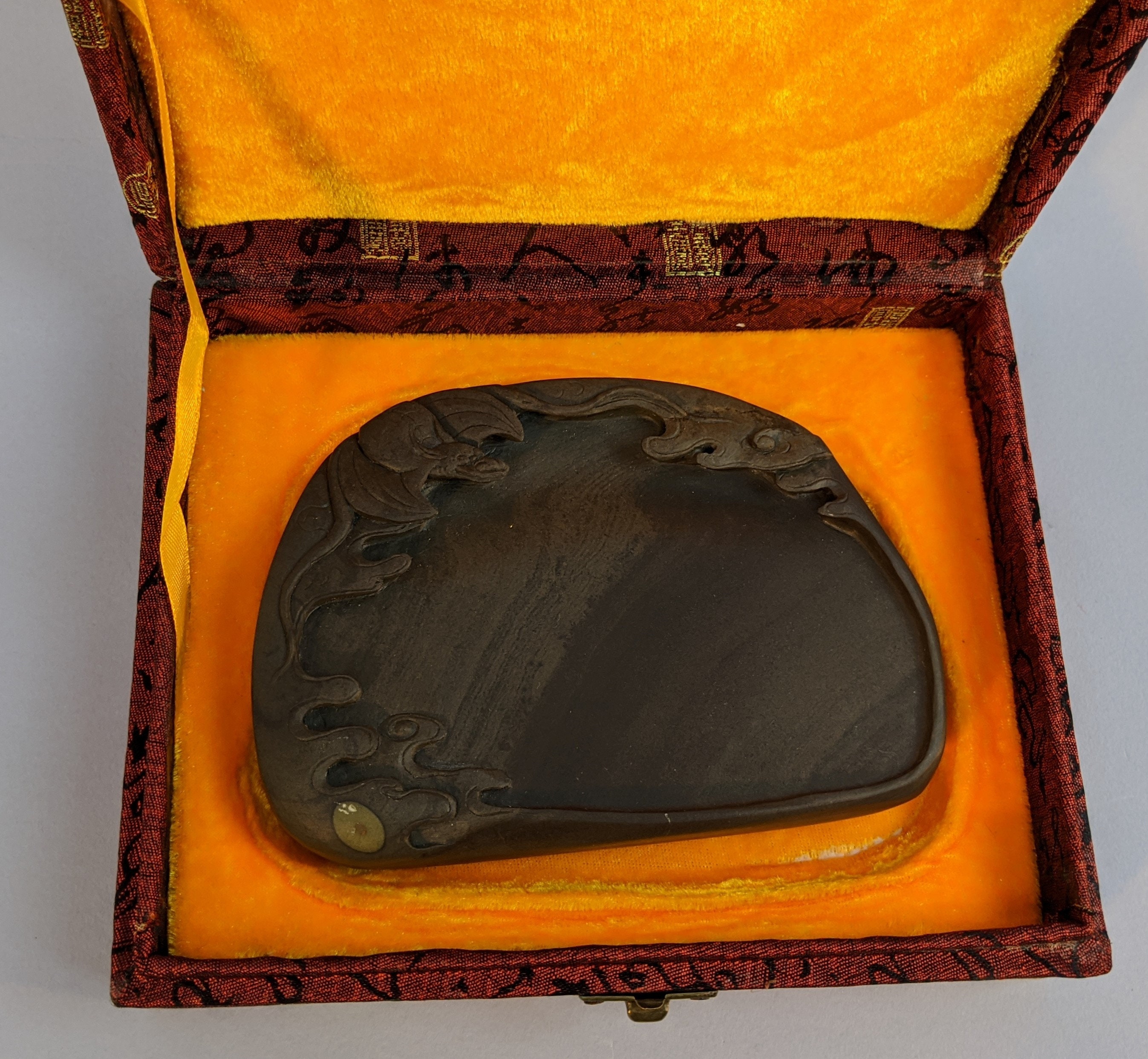 Small Vintage Chinese Carved Duan Yan Yi Duanzhou Inkstone Ink - Etsy