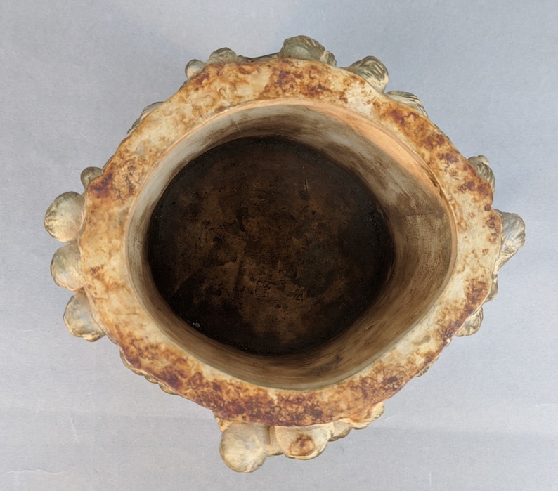 Sale-dini E Cellai Signa Italy Italian Gilt Gilded Terracotta Ceramic ...