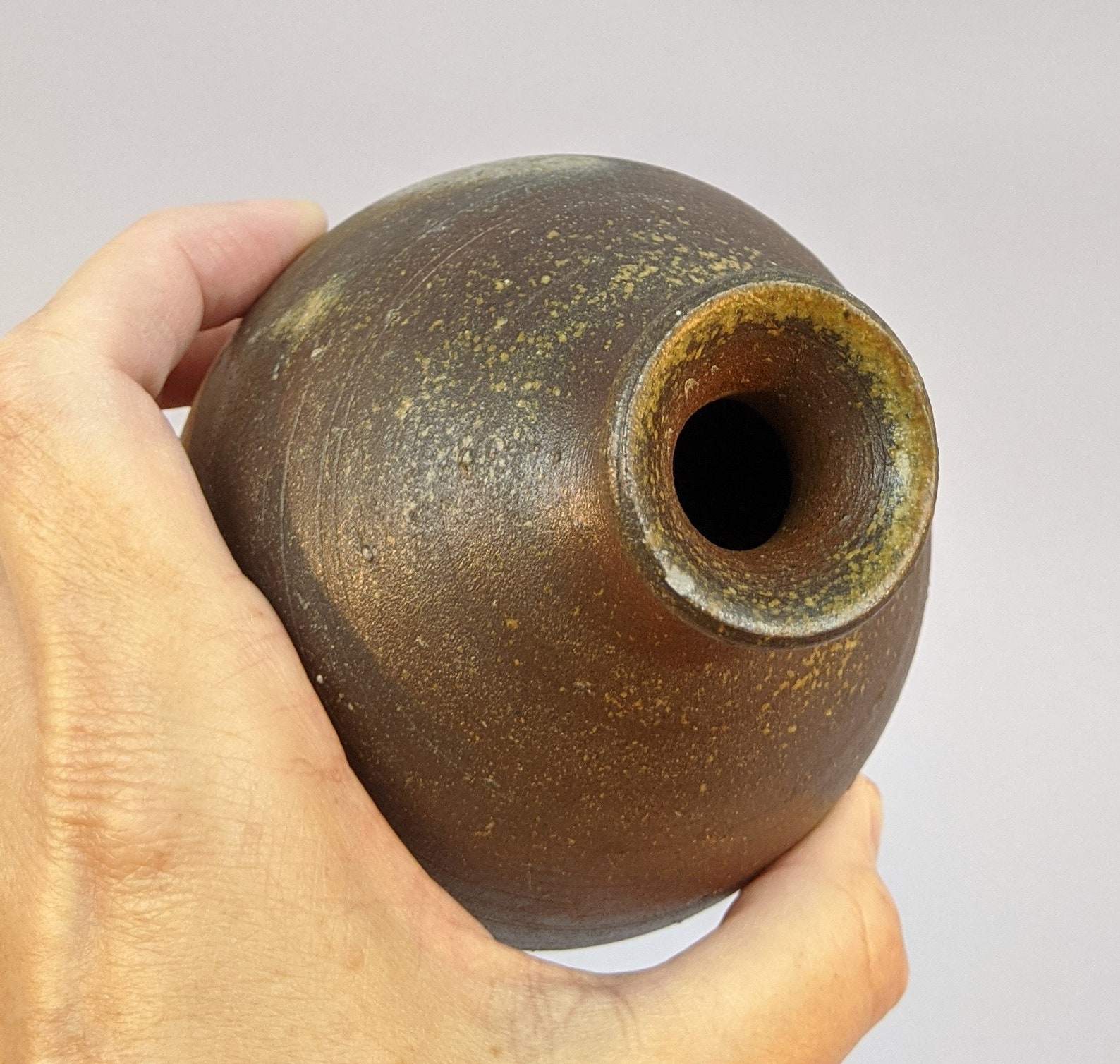 Vintage Japanese Bizen Ware Bizen-yaki Tokkuri Sake Pitcher or Vase ...