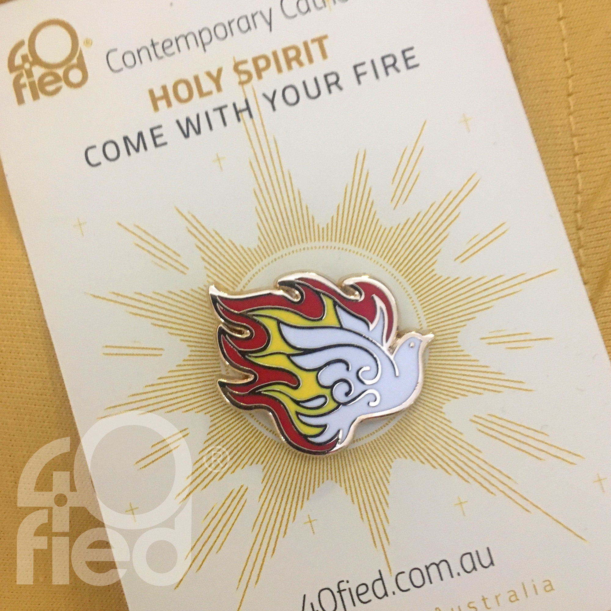 Holy Spirit Dove Lapel Pin - Etsy