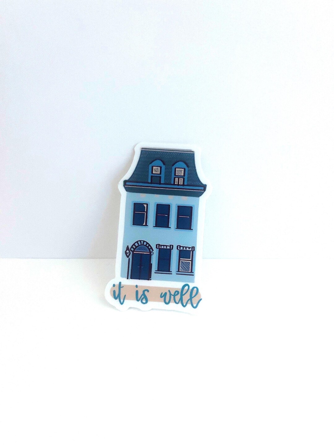 STICKER - It is Well - Brownstones in Bloom - Etsy