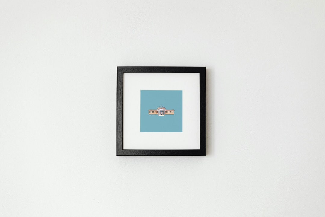 Printable SMU Art / Printable Wall Art / Architecture / College Dorm ...