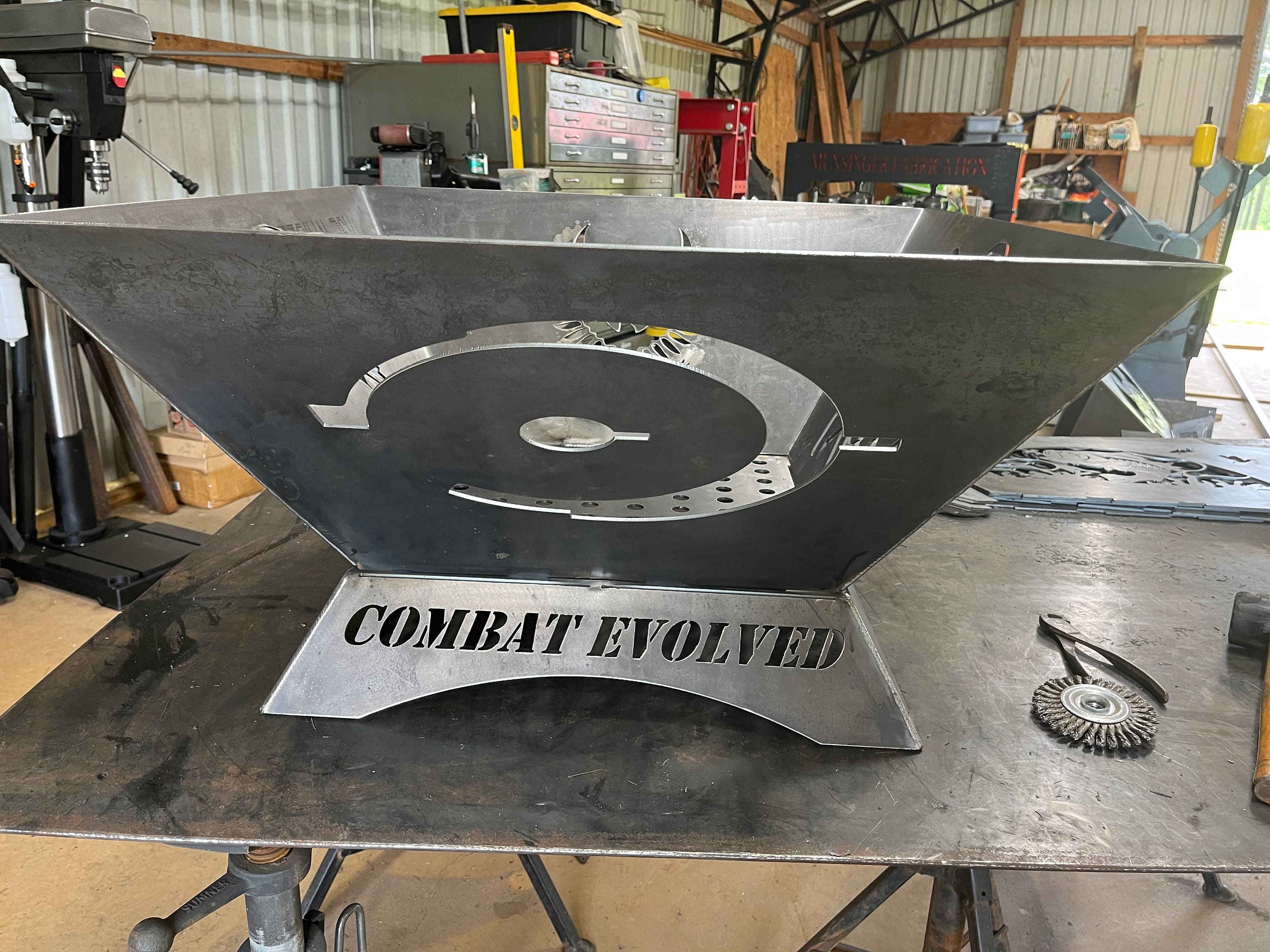 Halo Theme 32" (800mm) Firepit DXF - Etsy