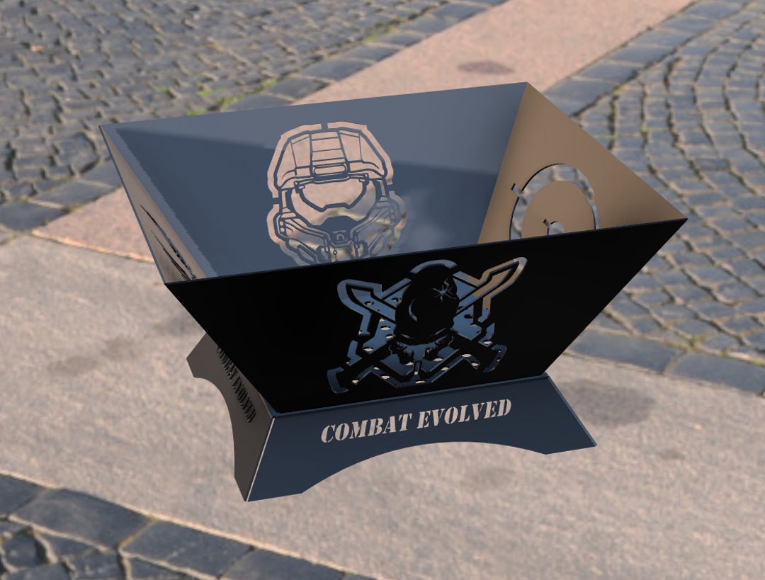 Halo Theme 32" (800mm) Firepit DXF - Etsy
