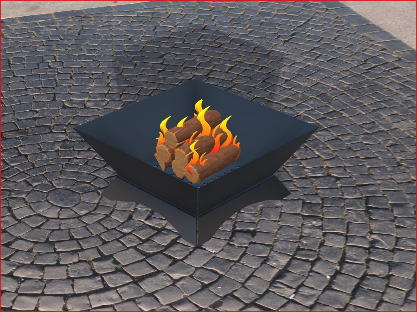 27" Fire Pit DXF File: 10ga CNC Plasma Cut Ready (digital Download) - Etsy