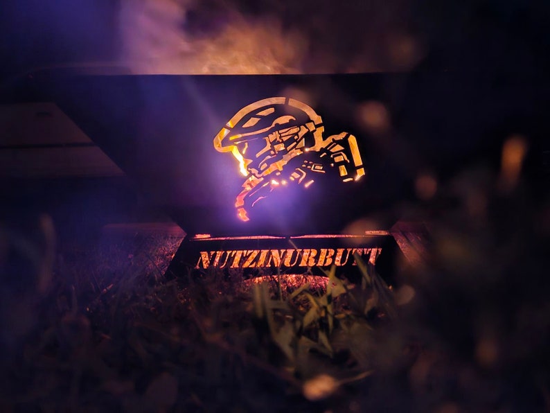 Halo Theme 32" (800mm) Firepit DXF - Etsy