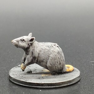 Resin 3d Printed Rat Pack - D&d/pathfinder - Pet/familiar/encounter ...