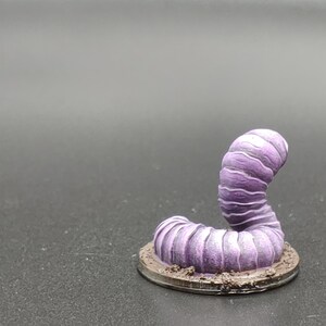 Resin 3d Printed Giant Leech/worm/grub - D&d/pathfinder/frostgrave/rpg ...
