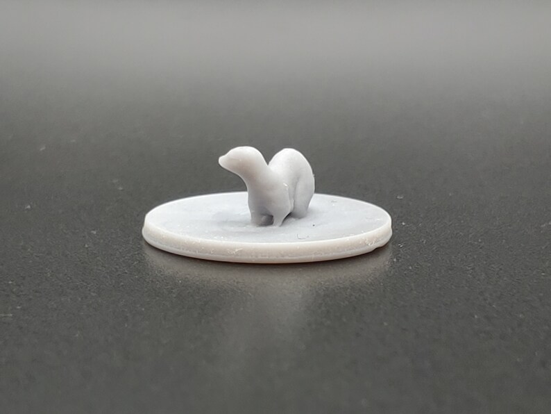 Resin 3d Printed Weasel/otter/ferret - D&d/pathfinder - Pet/familiar ...