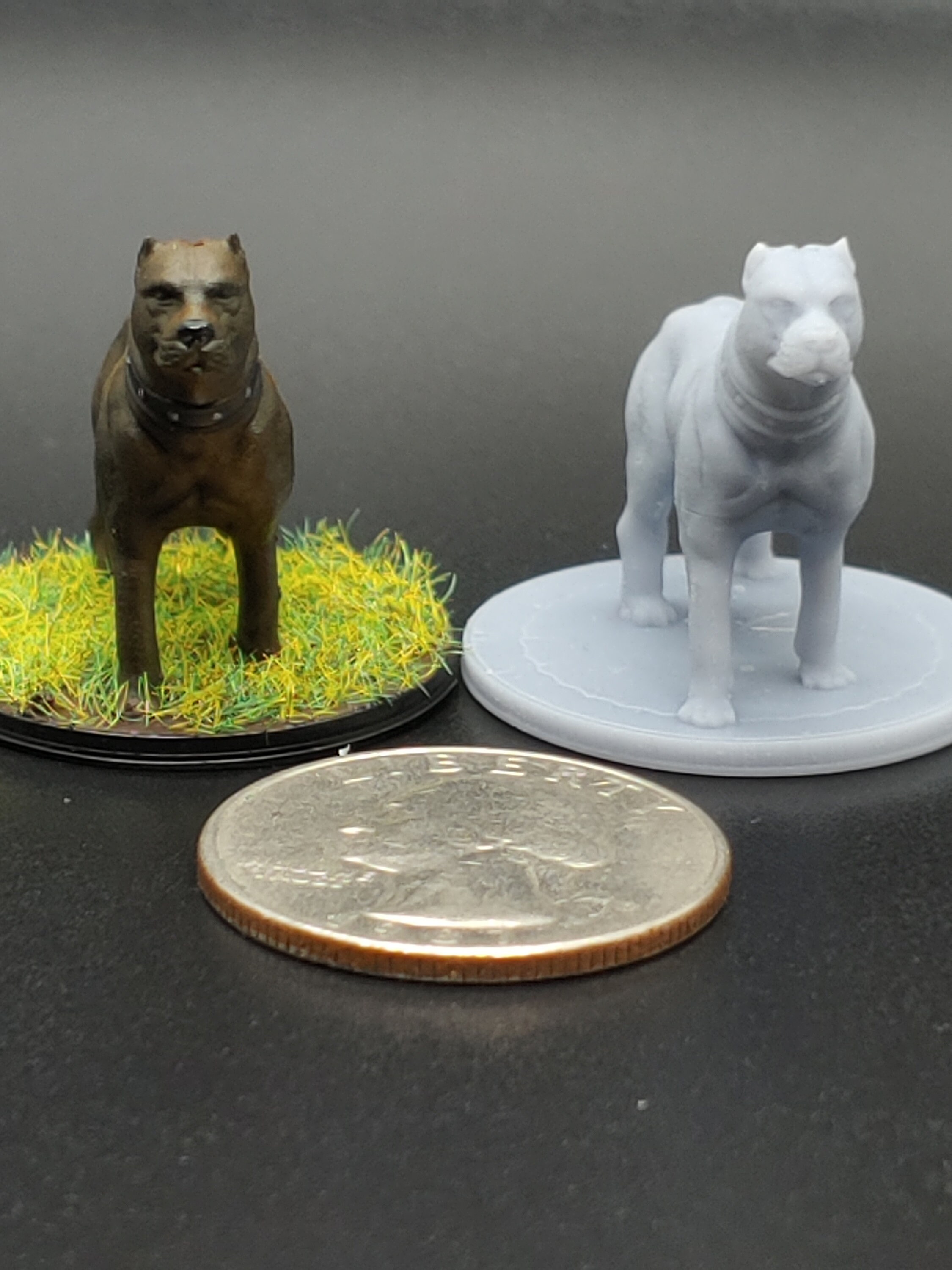 Resin 3d Printed Dog - D&d/pathfinder/shadowrun - Familiar/pet ...
