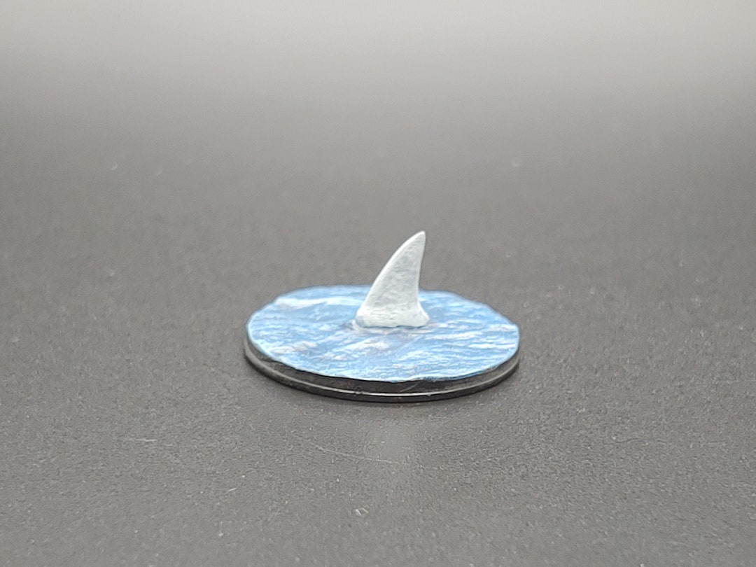 Resin 3d Printed Shark Fin - D&d/pathfinder - Ocean Encounter/adventure ...
