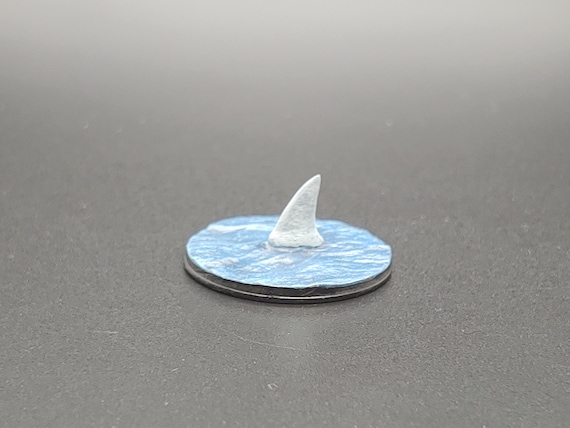 Resin 3d Printed Shark Fin D&d/pathfinder Ocean | Etsy
