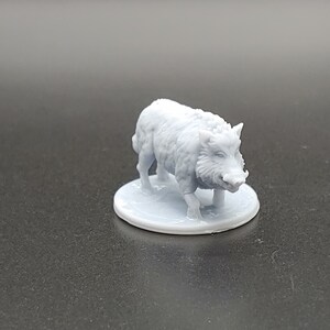 Resin 3d Printed Boar/hog/pig/javalina - Dnd/pathfinder - Encounter ...