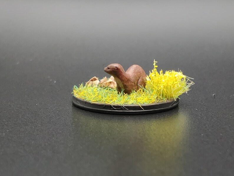 Resin 3d Printed Weasel/otter/ferret - D&d/pathfinder - Pet/familiar ...