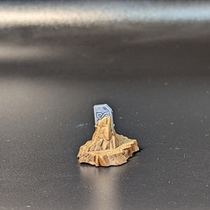 Resin Printed Dwarven Stones - Set of 5 - Print Your Monsters - Etsy