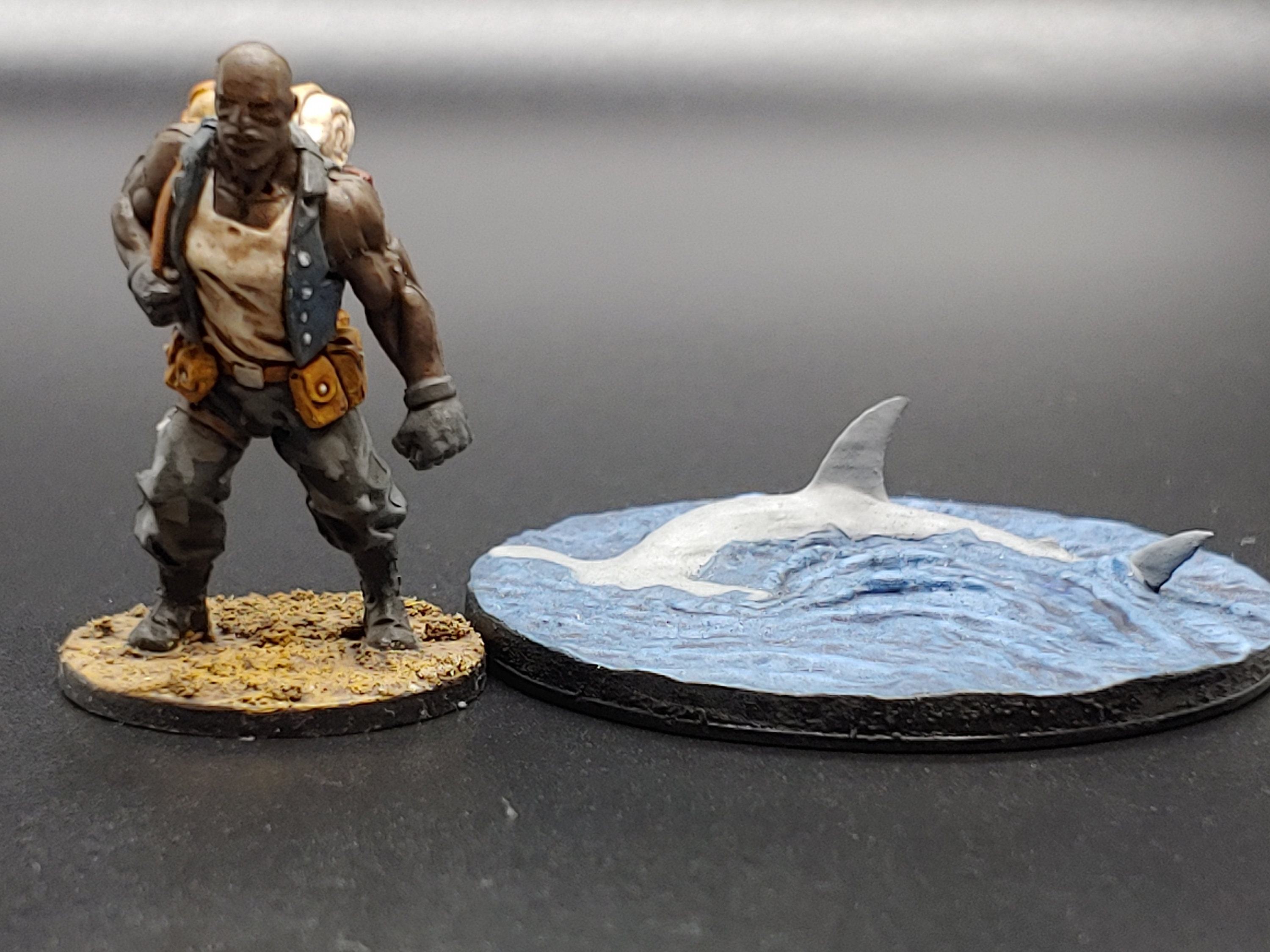 Resin 3d Printed Hammerhead Shark D&d/pathfinder | Etsy