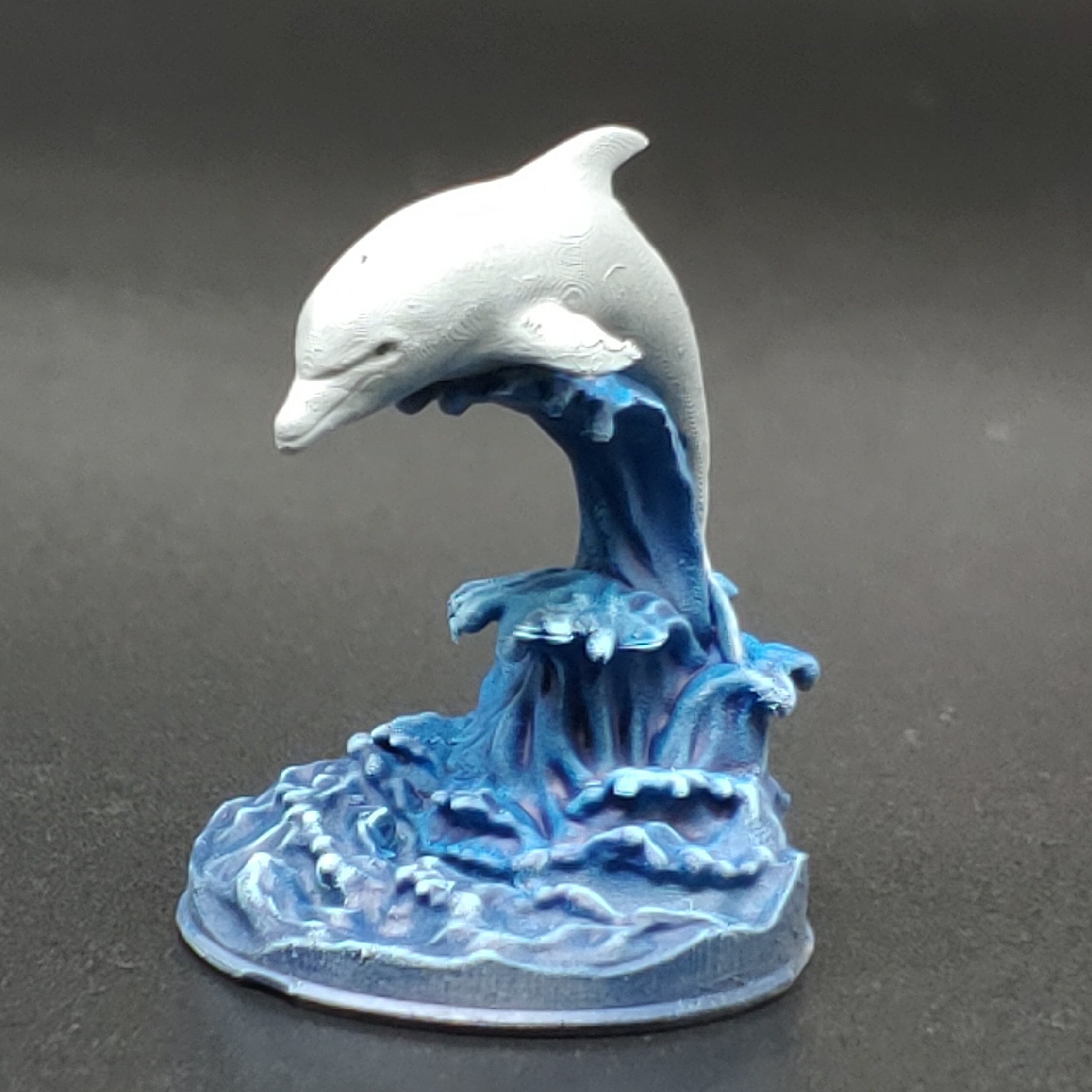 Resin 3d Printed Dolphin D&d/pathfinder - Etsy UK