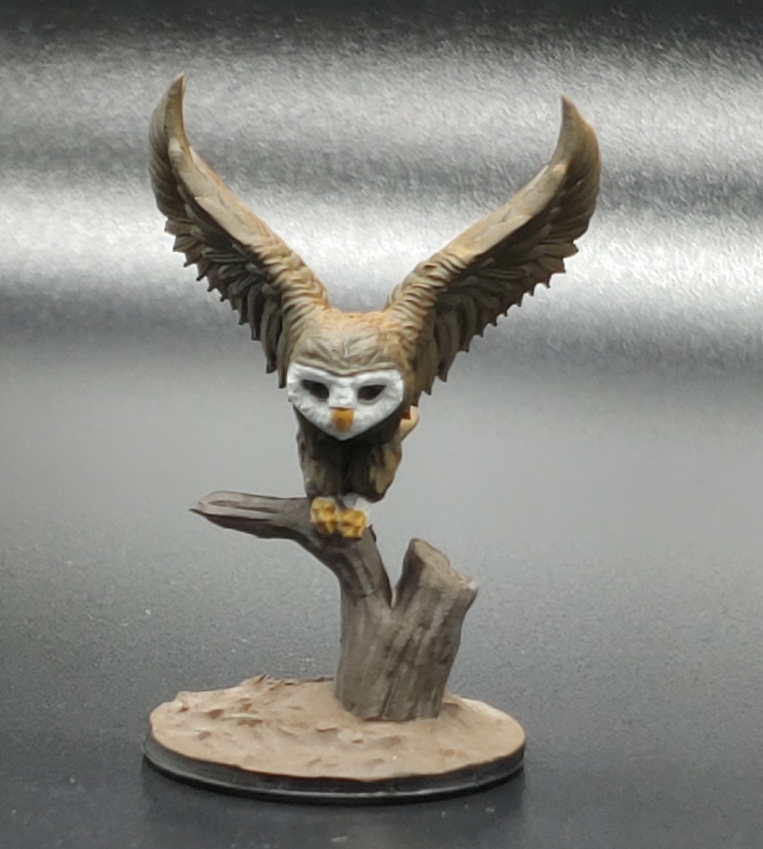 Resin 3d Printed Great Owl - Dnd/pathfinder - Pet/familiar/form/summon ...