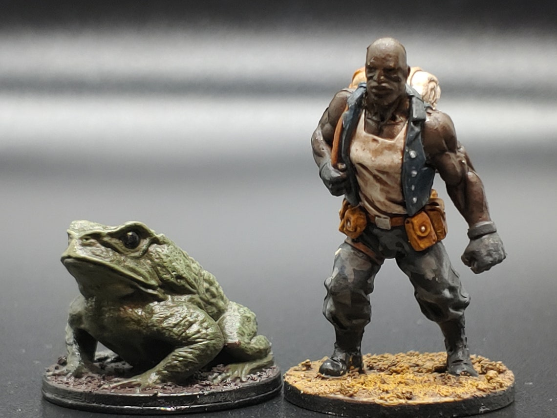 Resin 3d Printed Giant Toad D&d/pathfinder - Etsy