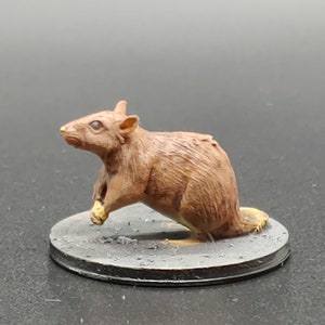 Resin 3d Printed Rat Pack - D&d/pathfinder - Pet/familiar/encounter ...