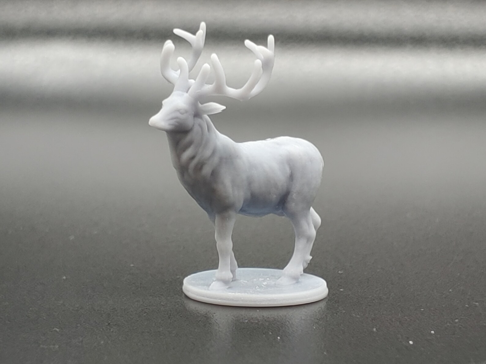 Resin 3d Printed Deer/elk/reindeer - D&d/pathfinder - Familiar/mount ...