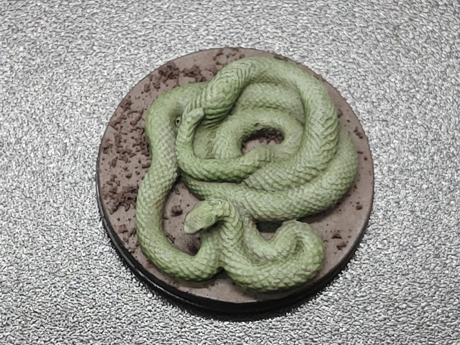 Resin 3d Printed Constrictor Snake D&d/pathfinder - Etsy Canada