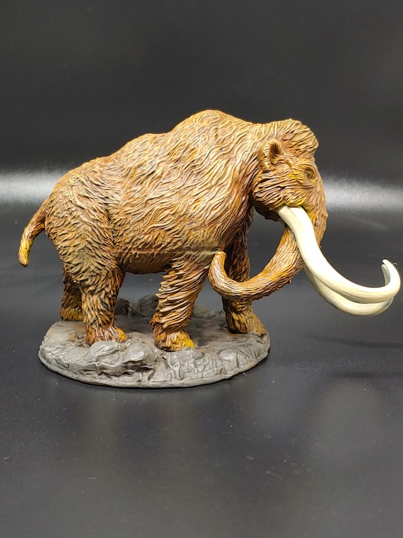 Resin 3d Printed Mammoth 81mm Encounter/mount/form/summon - Etsy