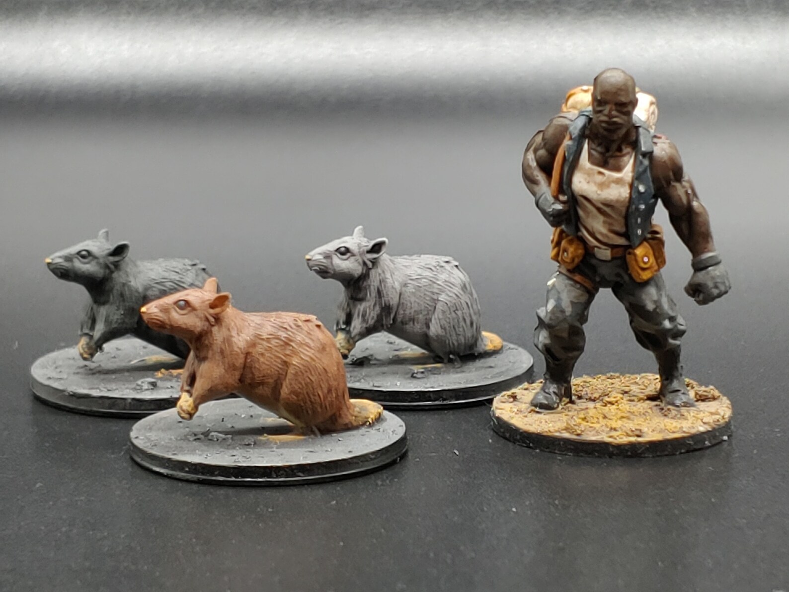 Resin 3d Printed Rat Pack - D&d/pathfinder - Pet/familiar/encounter ...