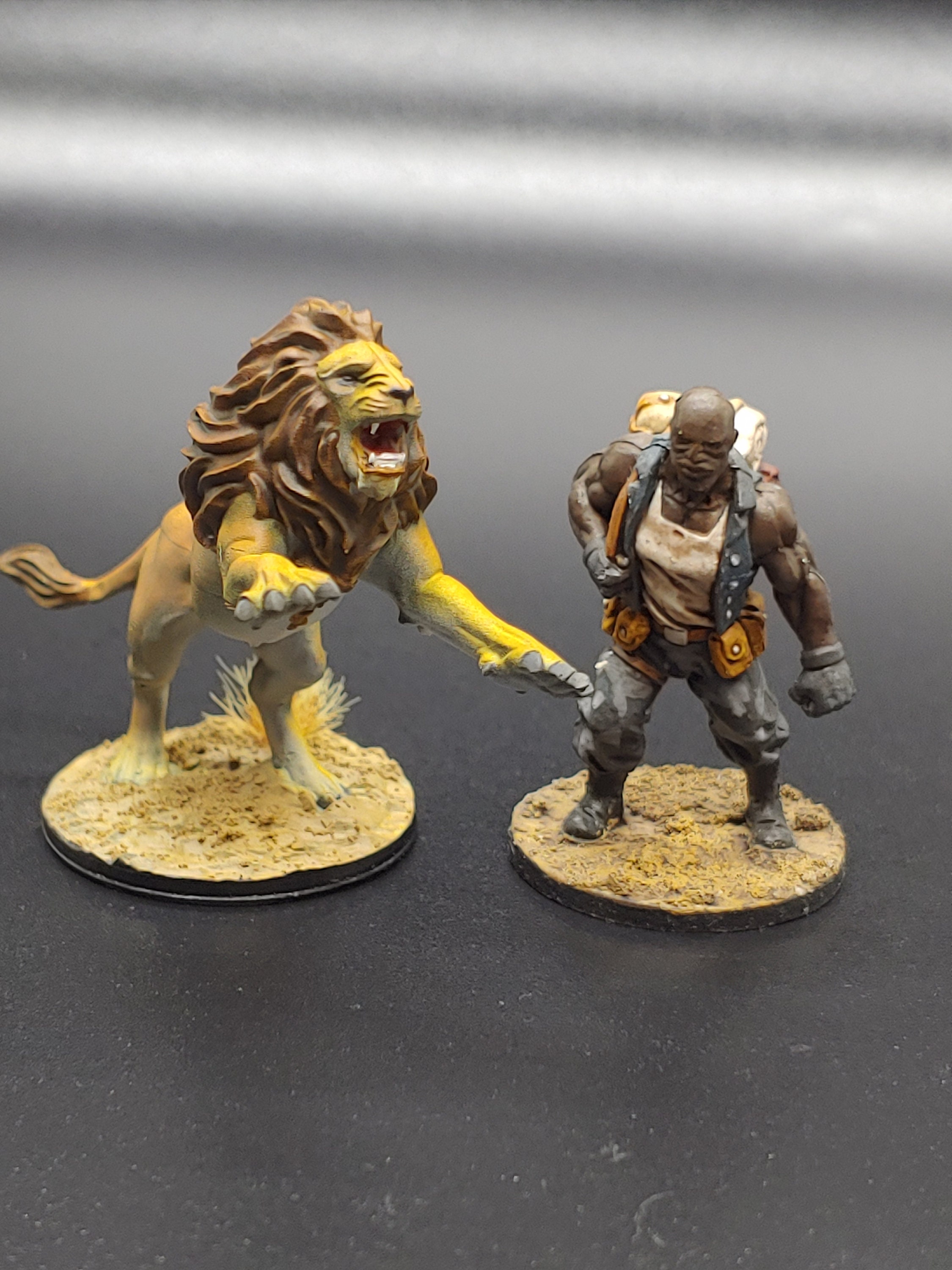 Resin 3d Printed Lion D&d/pathfinder | Etsy