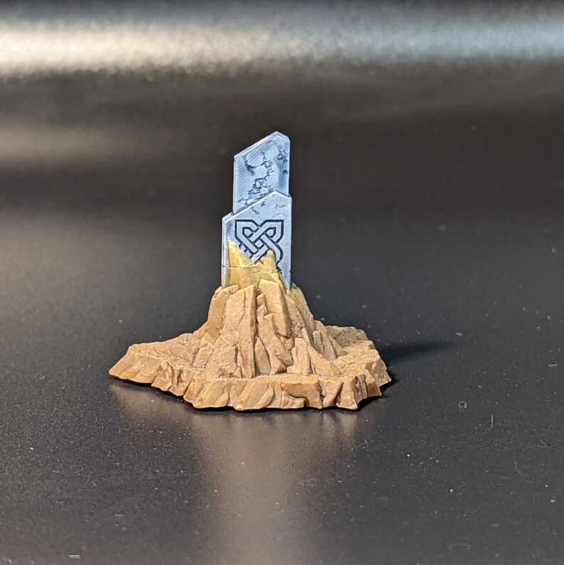 Resin Printed Dwarven Stones Set of 5 Print Your Monsters | Etsy