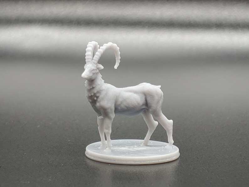 Resin 3d Printed Ram - D&d/pathfinder - Familiar/pet/mount/summon/form ...
