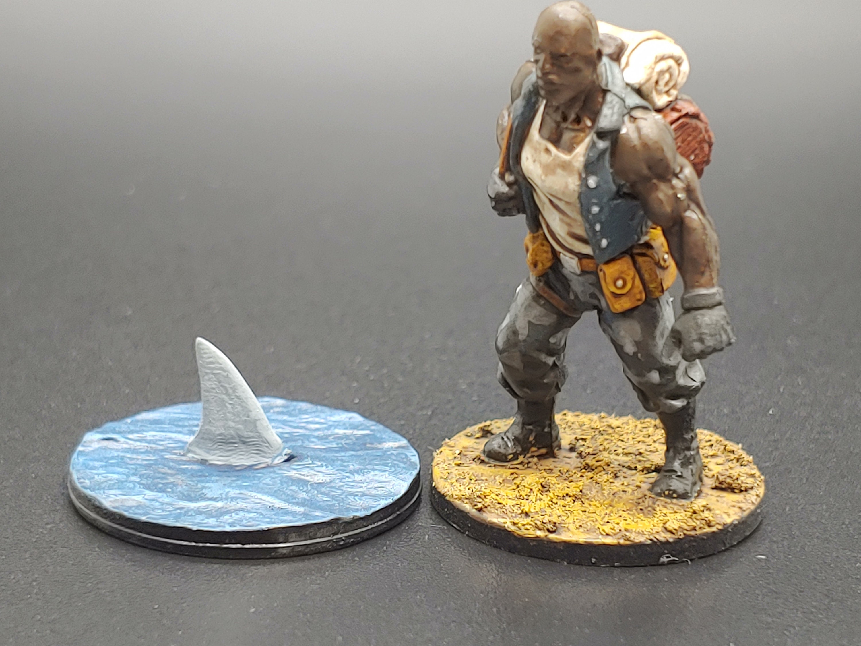 Resin 3d Printed Shark Fin D&d/pathfinder Ocean | Etsy