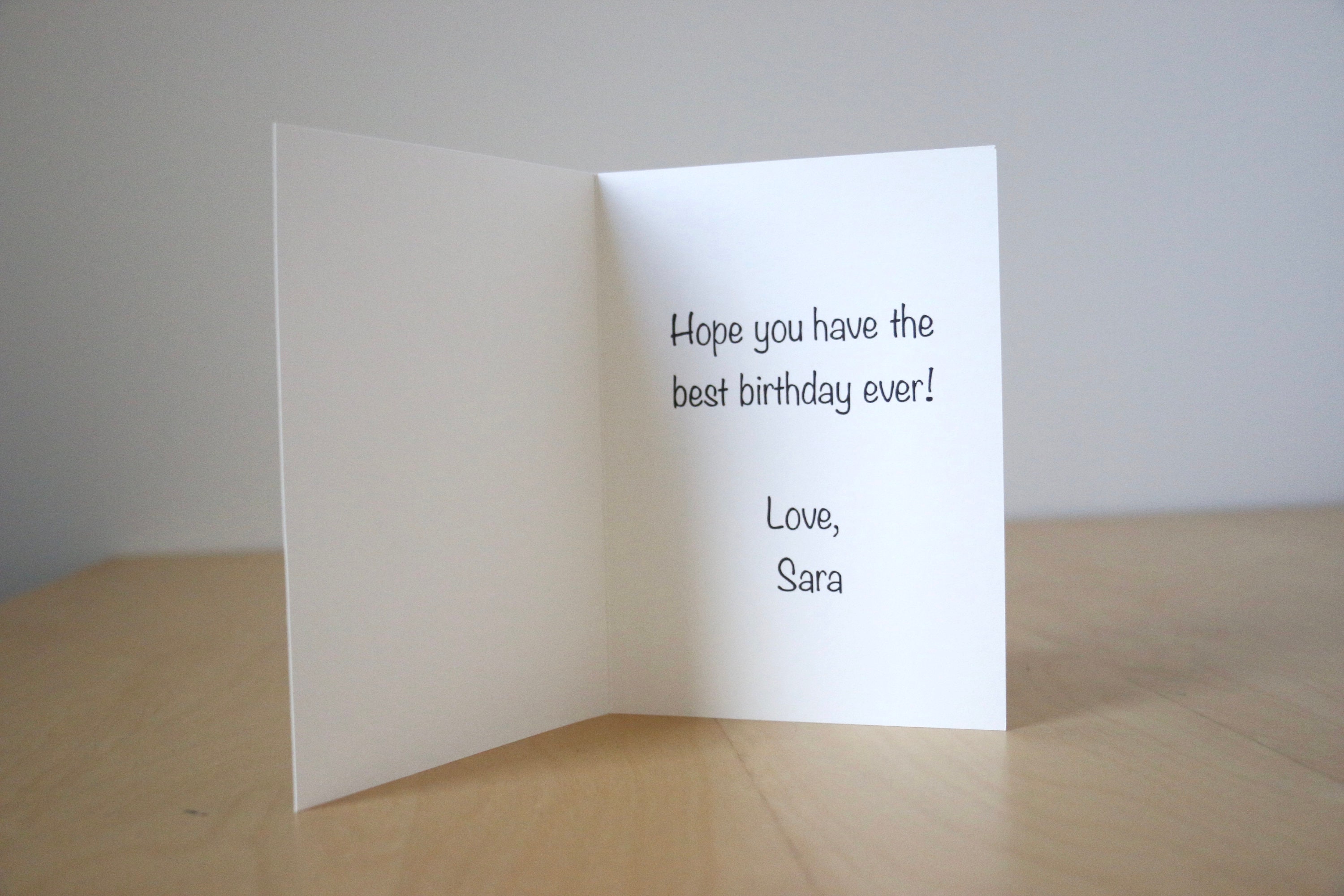 Custom Handmade Dog Card From Your Photo | Etsy