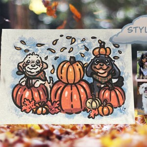 Custom Handmade Dog Card From Your Photo - Etsy