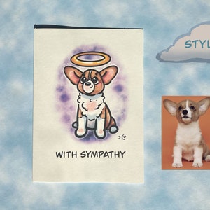 Custom Handmade Dog Card From Your Photo - Etsy