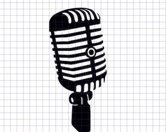 Microphone multiple Sizes-cutouts Wood Craft Supply-sanded on - Etsy