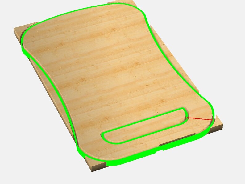 Cutting Board 8 Digital File for CNC Carbide Create - Etsy