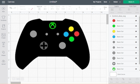 Xbox Controller Template